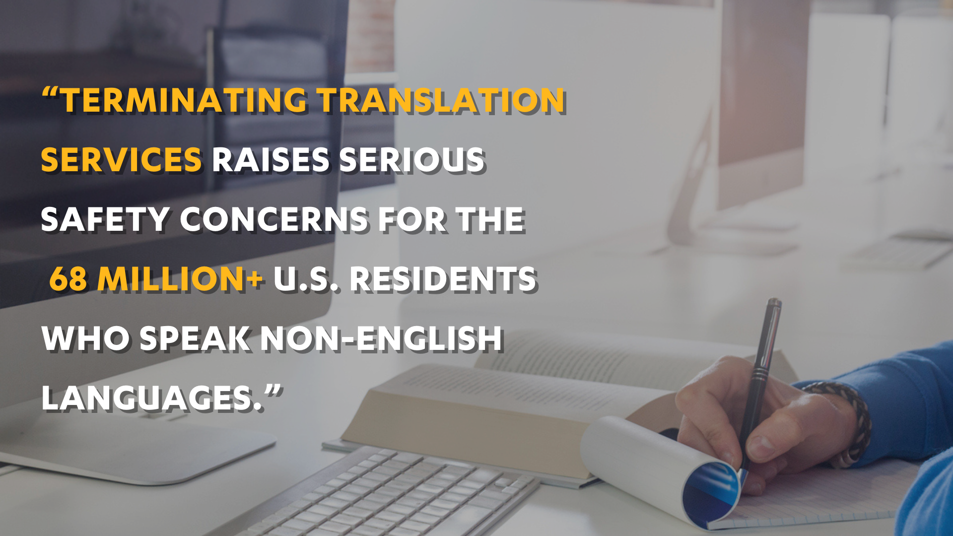 Language Access Is A Matter of Life and Death: Cutting Translated ...